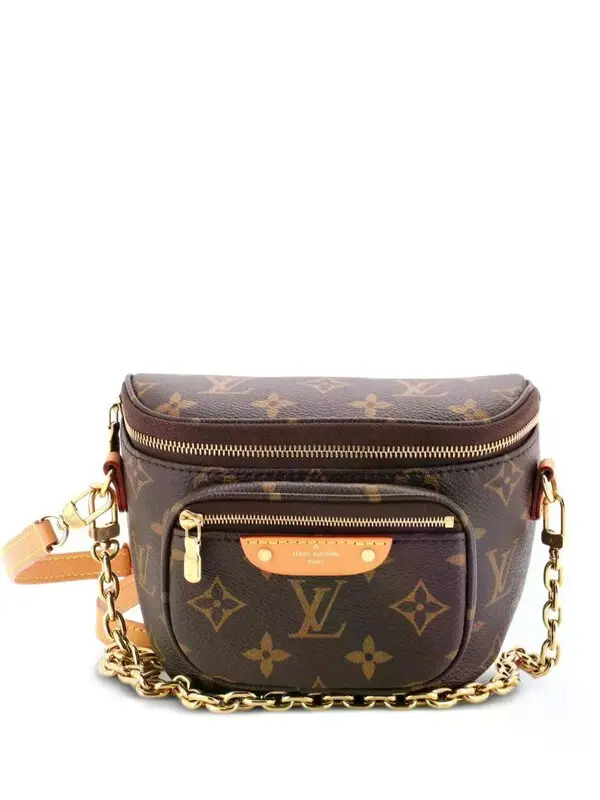 LOUIS VUITTON Bum Bag Monogram Canvas Mini Belt Bag