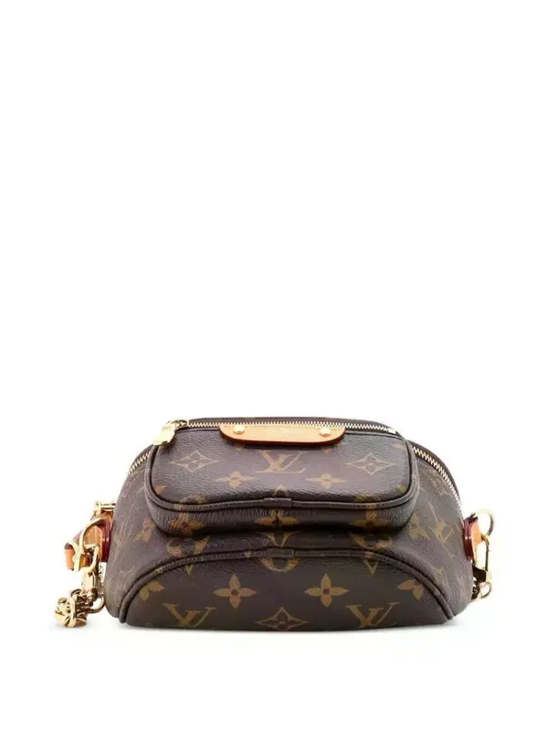 LOUIS VUITTON Bum Bag Monogram Canvas Mini Belt Bag