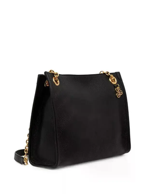 Luisa Spagnoli Iago Logo-pendant Chain-link Shoulder Bag