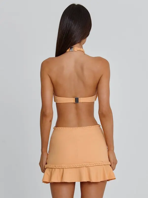 OUTCAST Livai Mini Dress Peach