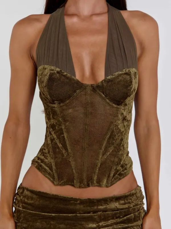 OUTCAST Tryial Top Olive