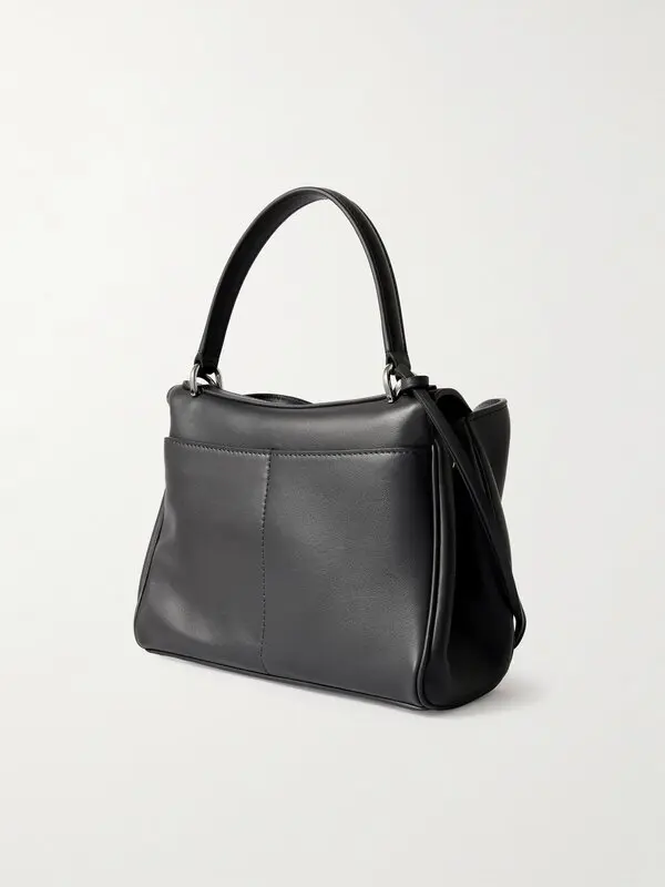 Balenciaga Rodeo Mini Leather Top-handle Bag - Gray