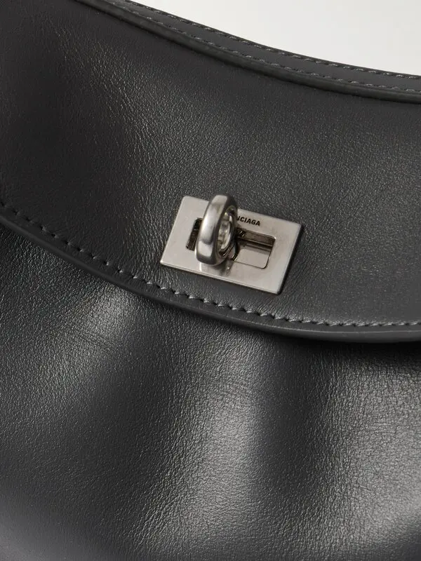 Balenciaga Rodeo Mini Leather Top-handle Bag - Gray