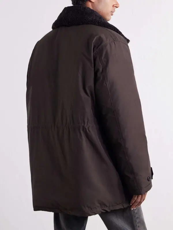 Canada Goose Scout Shearling-trimmed Shell Down Jacket