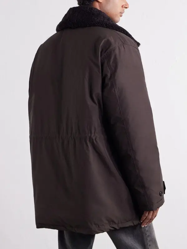 Canada Goose Scout Shearling-trimmed Shell Down Jacket