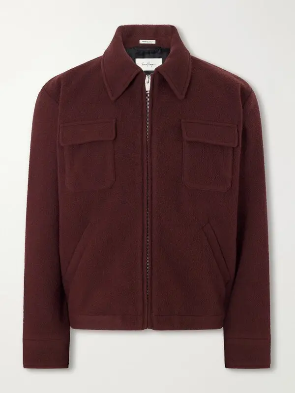 SECOND / LAYER Jefe Wool Blouson Jacket