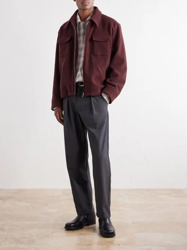 SECOND / LAYER Jefe Wool Blouson Jacket