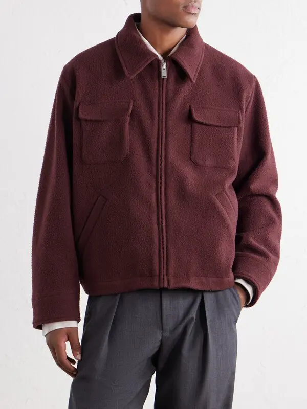 SECOND / LAYER Jefe Wool Blouson Jacket