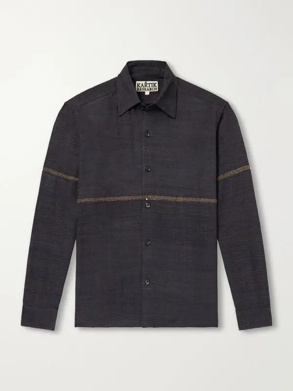 KARTIK RESEARCH Rabari Embroidered Cotton Shirt