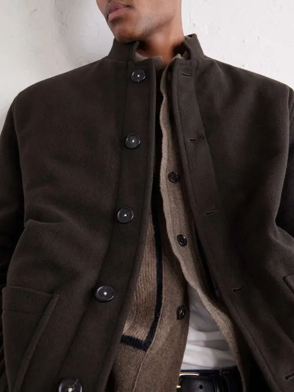 Massimo Alba Chevrolet Reversible Cashmere Jacket