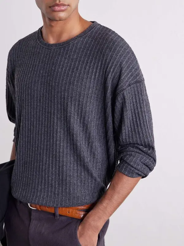 MFPEN Ribbed Bouclé T-shirt