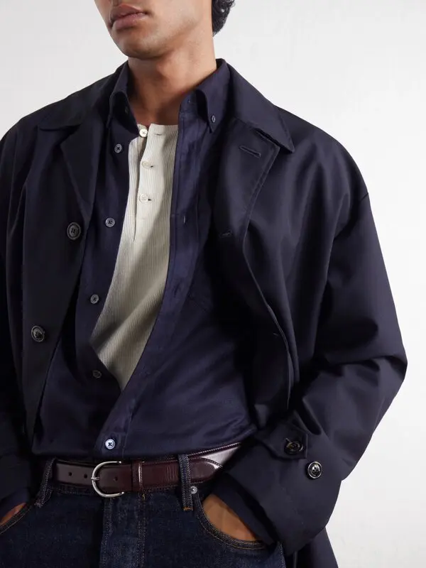Paul Smith Cotton And Lyocell-blend Flannel Overshirt