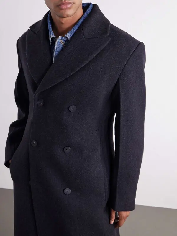 Jacquemus Le Manteau Tailleur Double-breasted Wool-blend Coat