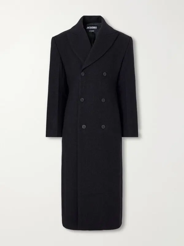 Jacquemus Le Manteau Tailleur Double-breasted Wool-blend Coat