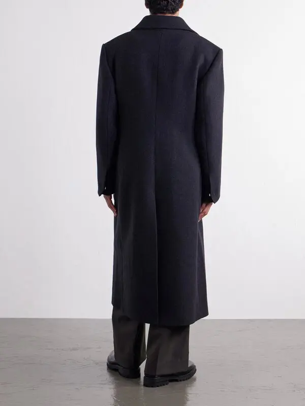 Jacquemus Le Manteau Tailleur Double-breasted Wool-blend Coat