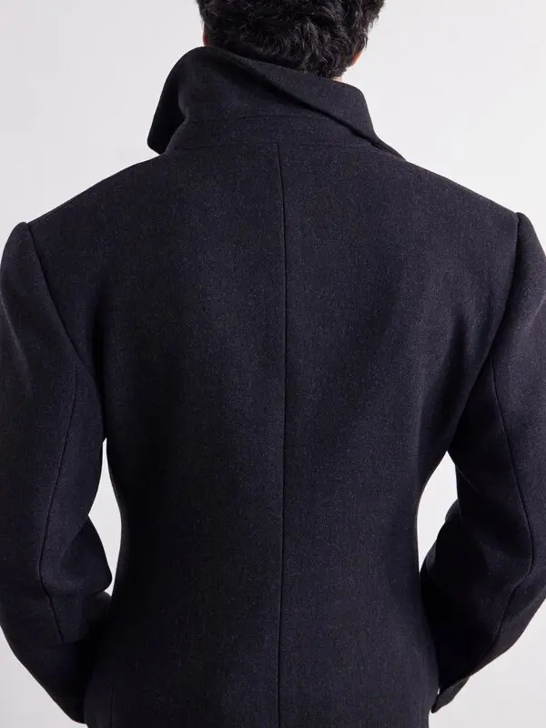 Jacquemus Le Manteau Tailleur Double-breasted Wool-blend Coat