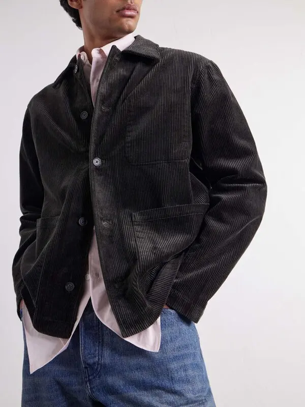 Nn07 Morgan 50004 Organic Cotton-corduroy Chore Jacket