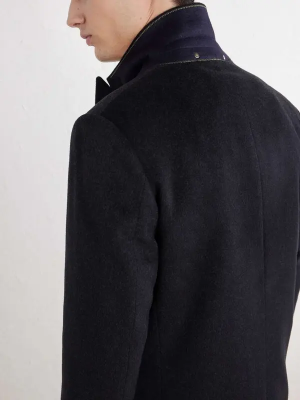 Paul Smith Wool And Cashmere-blend Coat