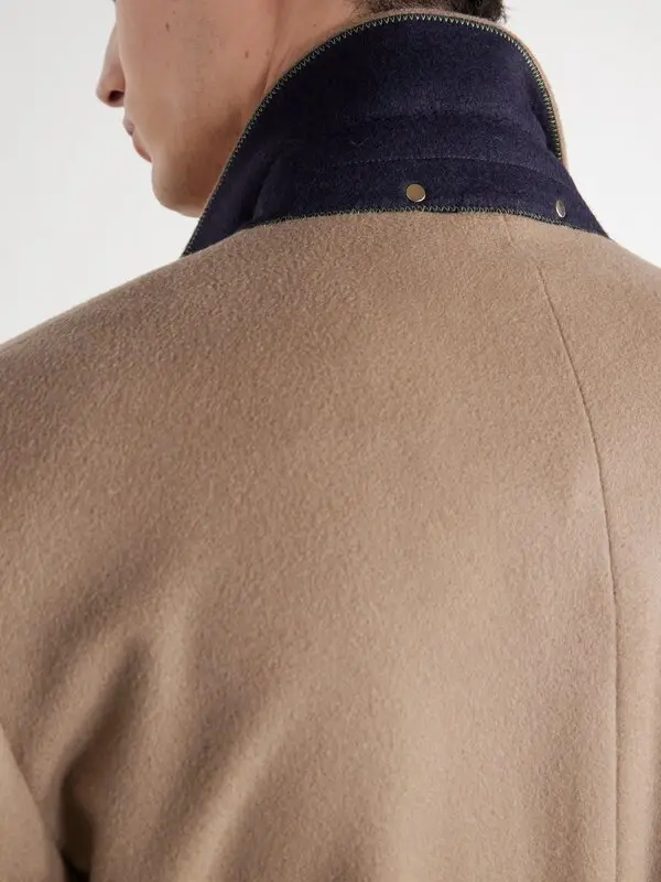 Paul Smith Wool And Cashmere-blend Coat