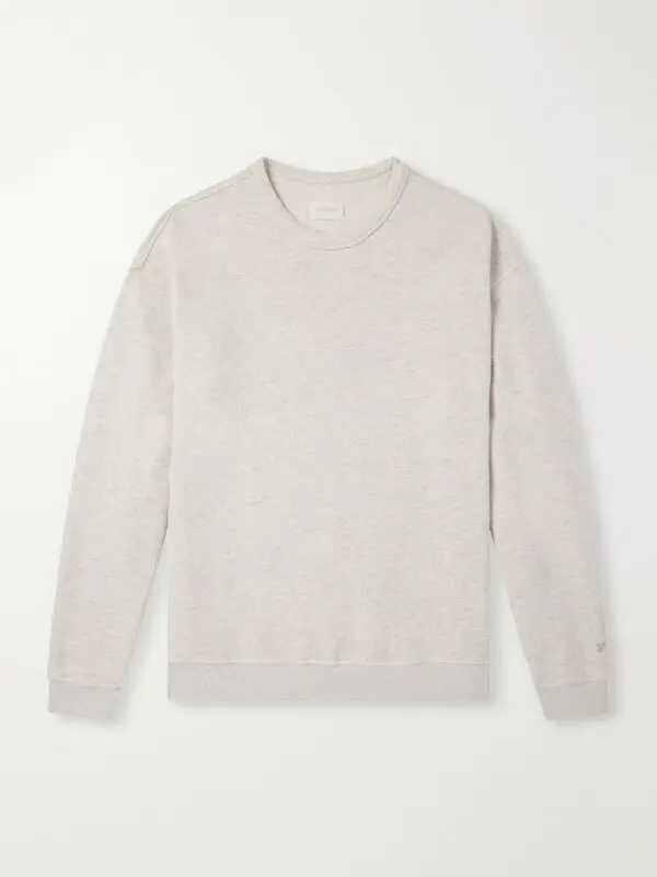 Aimé Leon Dore Marina Cotton-jersey Sweatshirt - Gray
