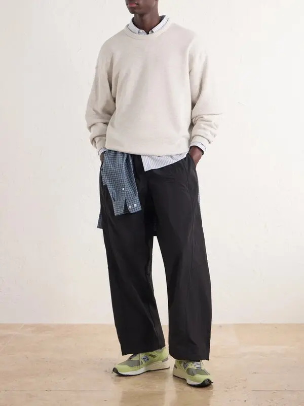 Aimé Leon Dore Marina Cotton-jersey Sweatshirt - Gray