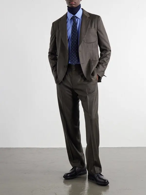 Paul Smith Straight-leg Wool And Cashmere-blend Fresco Suit Trousers