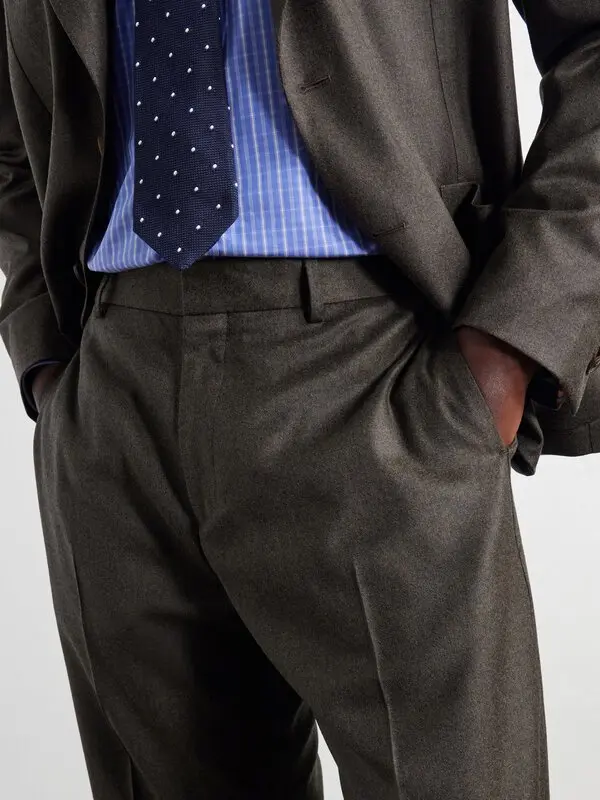 Paul Smith Straight-leg Wool And Cashmere-blend Fresco Suit Trousers