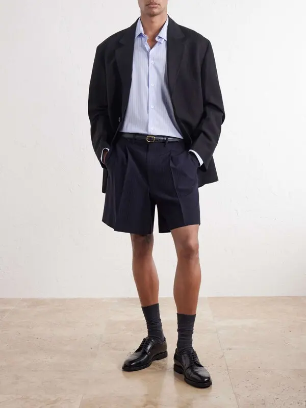 Paul Smith Striped Cotton-poplin Shirt