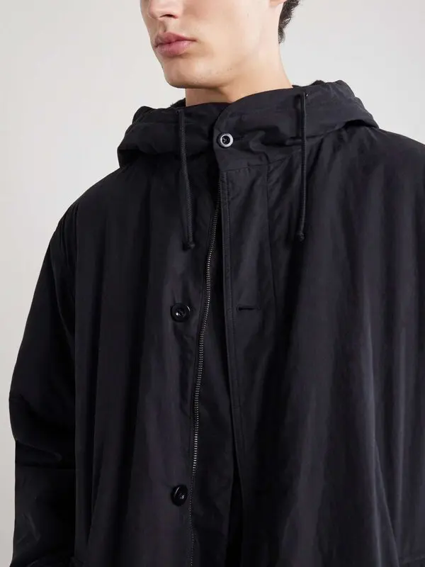 THE ROW Saori Cotton-blend Jacket - Black
