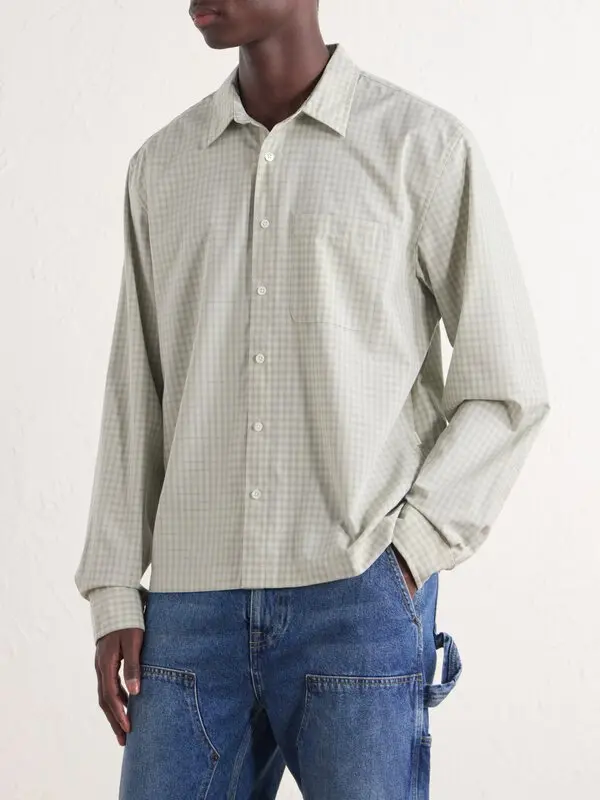 Aimé Leon Dore Checked Poplin Shirt