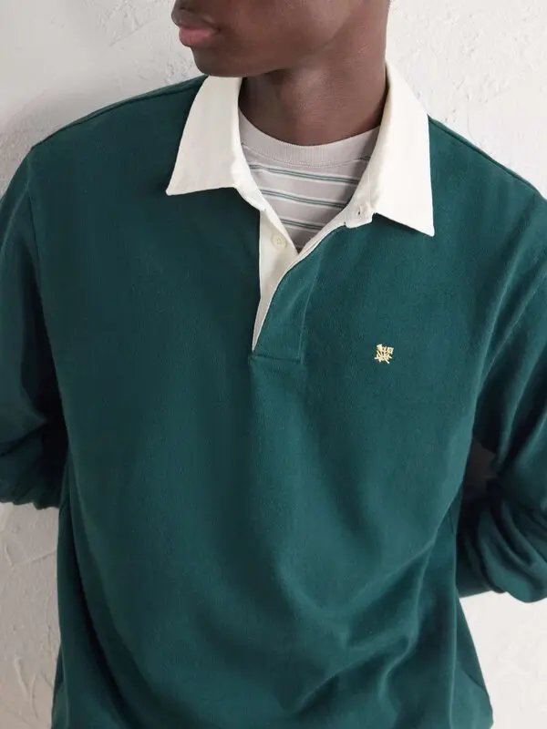 Aimé Leon Dore Cotton-jersey Polo Shirt
