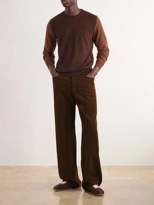 MAISON MARGIELA Colour-block Wool Sweater