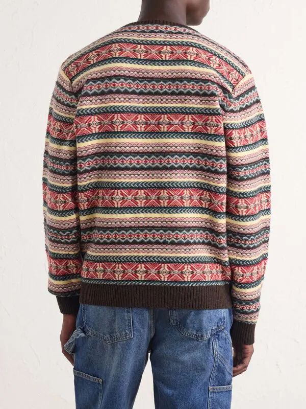 Aimé Leon Dore Fair Isle Wool-blend Sweater