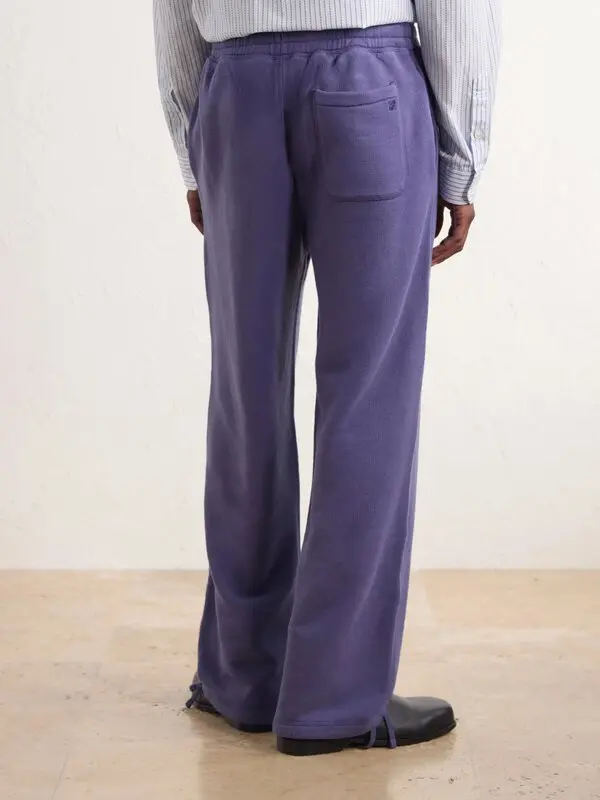 Aimé Leon Dore Marina Straight-leg Cotton-jersey Sweatpants