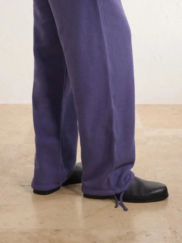 Aimé Leon Dore Marina Straight-leg Cotton-jersey Sweatpants