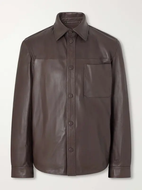 SLOWEAR Montedoro Leather Jacket