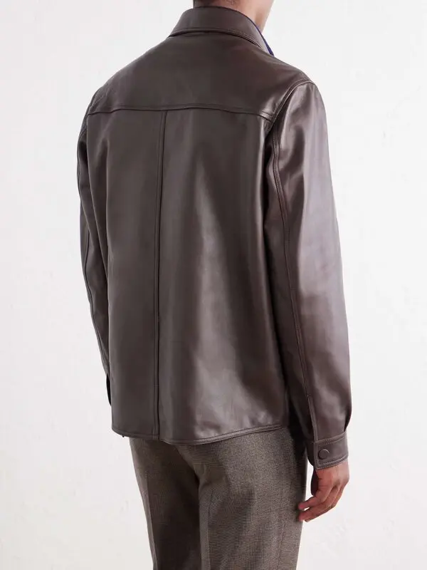 SLOWEAR Montedoro Leather Jacket