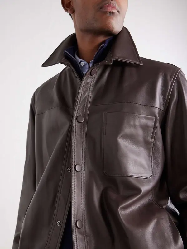 SLOWEAR Montedoro Leather Jacket