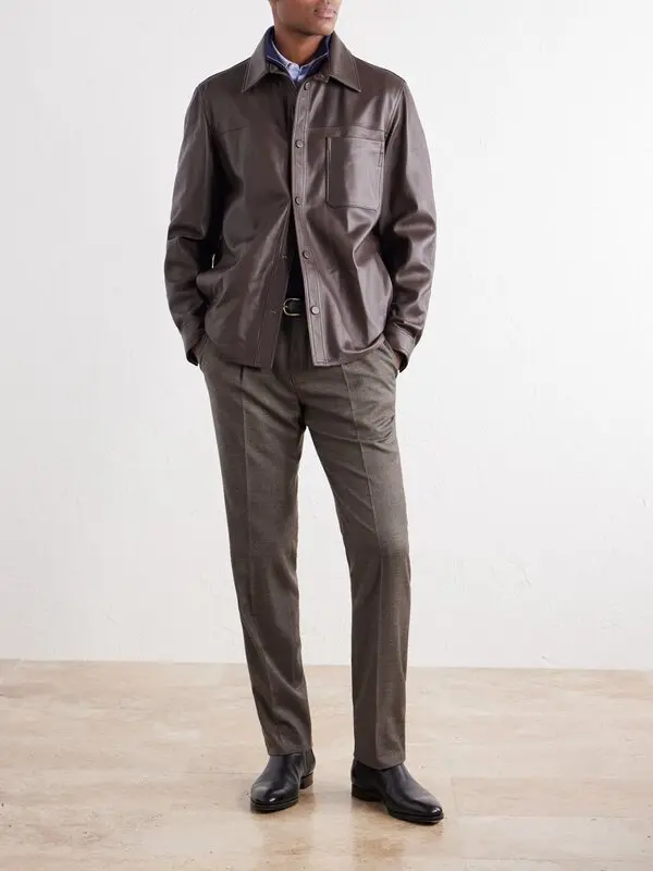 SLOWEAR Montedoro Leather Jacket