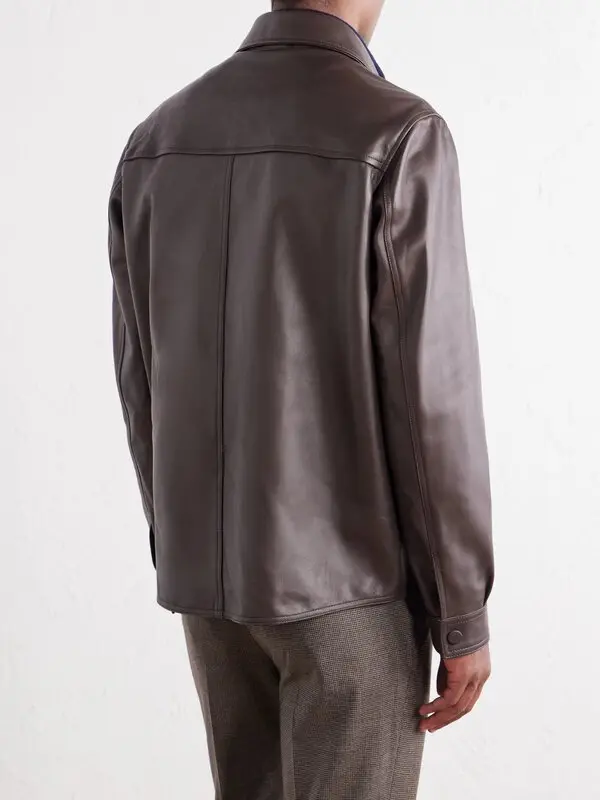 SLOWEAR Montedoro Leather Jacket