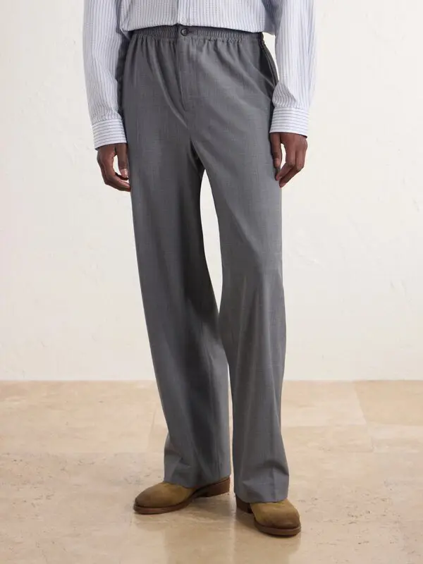 Aimé Leon Dore Straight-leg Houndstooth Trousers