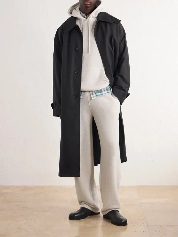Aimé Leon Dore Marina Straight-leg Cotton-jersey Sweatpants