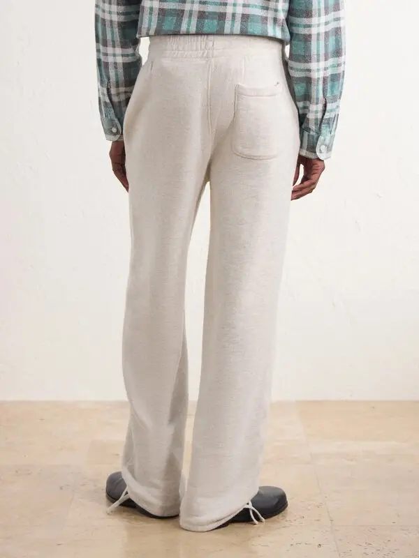 Aimé Leon Dore Marina Straight-leg Cotton-jersey Sweatpants