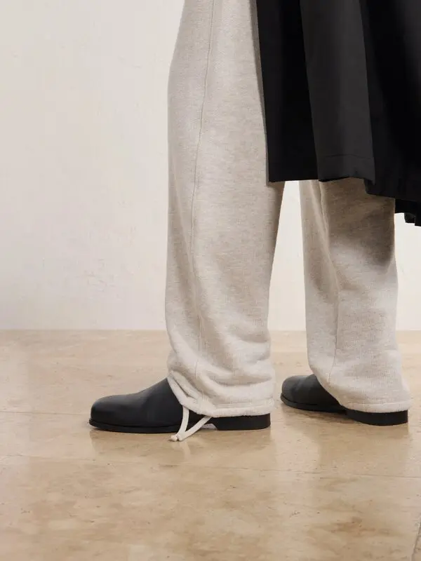 Aimé Leon Dore Marina Straight-leg Cotton-jersey Sweatpants