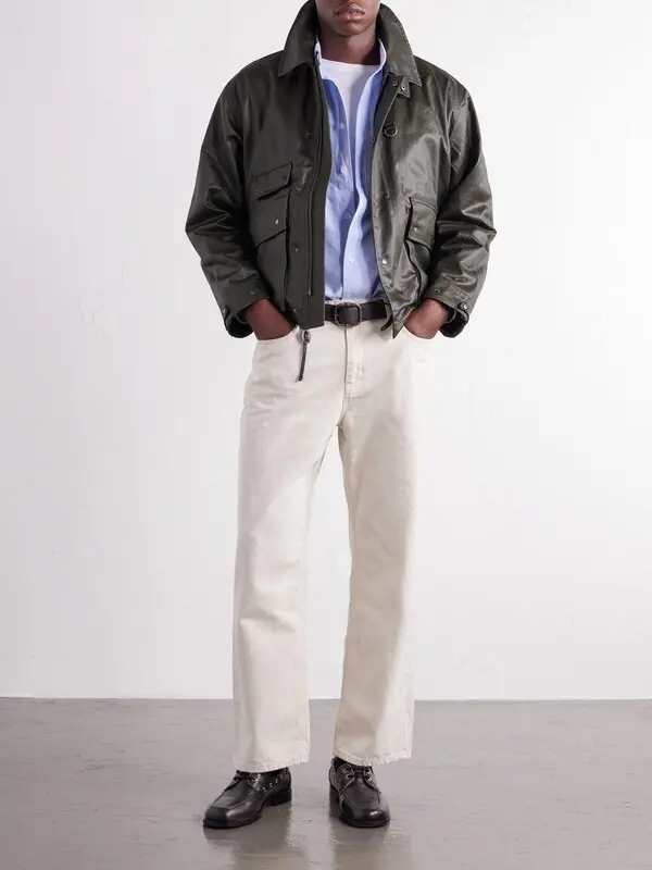 FRIZMWORKS Cotton-blend Oxford Shirt