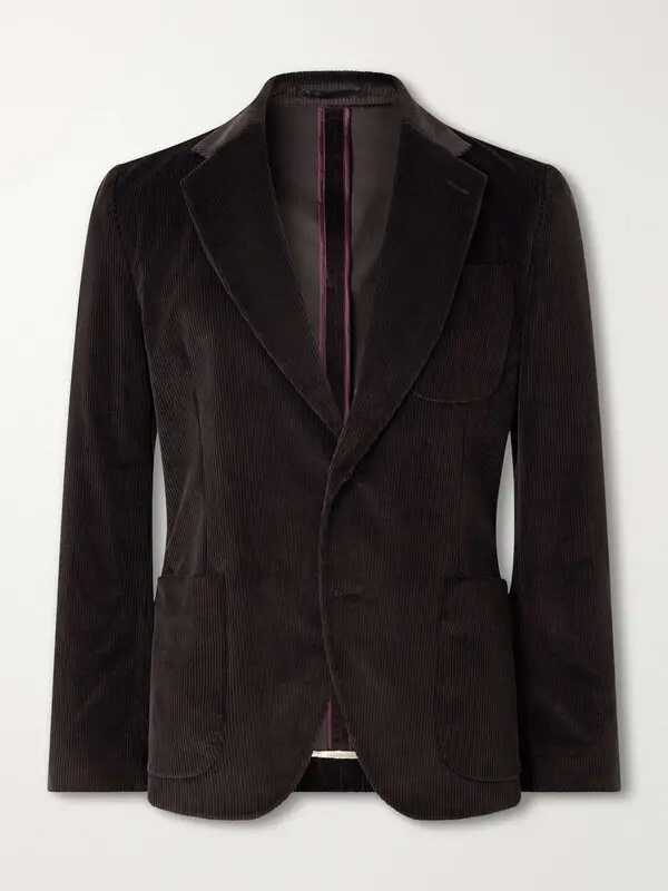 Paul Smith Cotton-blend Corduroy Suit Jacket
