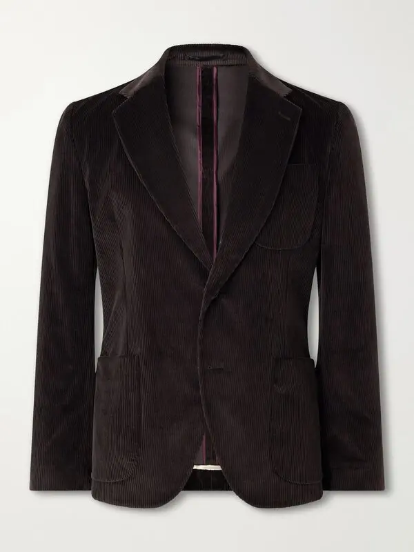 Paul Smith Cotton-blend Corduroy Suit Jacket