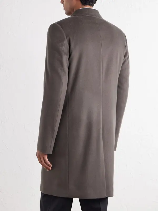 Paul Smith Double-breasted Wool And Cashmere-blend Coat
