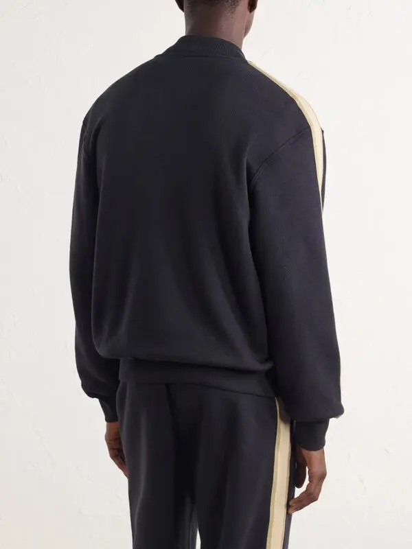 Aimé Leon Dore Saint George Logo-embroidered Striped Cotton Track Jacket