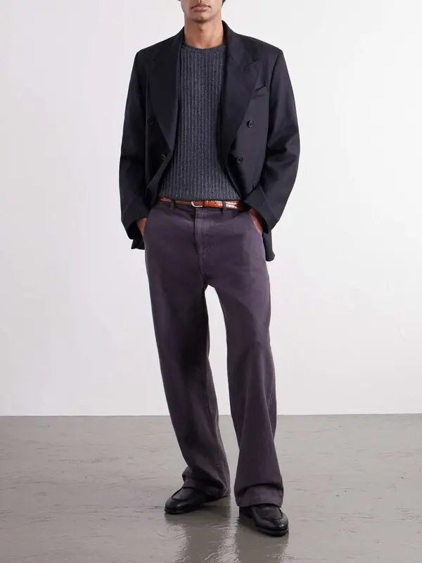 MFPEN Straight Cut Organic Straight-leg Jeans